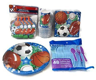 The Ultimate Sports Themed Birthday Party (On a Budget) - All Around Fun
